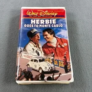 Disney | Media | Disney Herbie Goes To Monte Carlo Vhs Walt Disney Film ...
